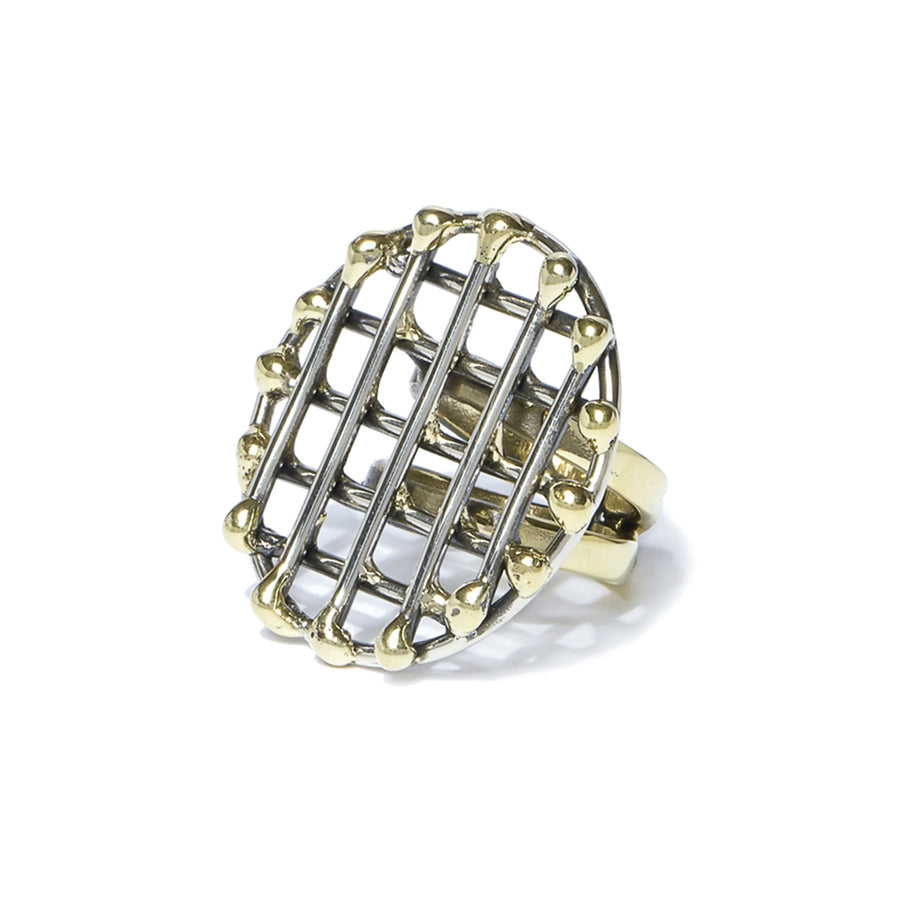 Round Cage Ring – Anndra Neen